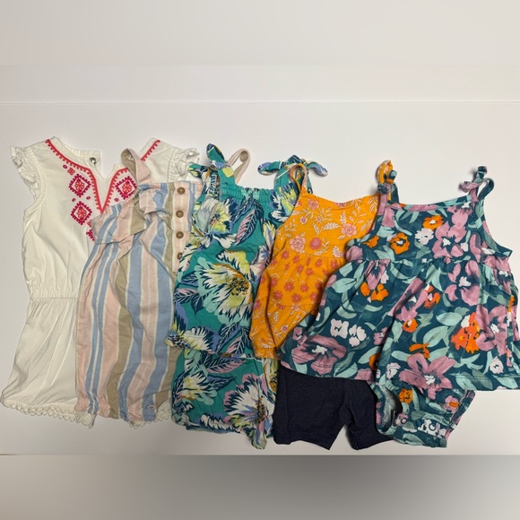 Carter's | Matching Sets | Carters Girls 6 Month Summer Outfit Lot ...